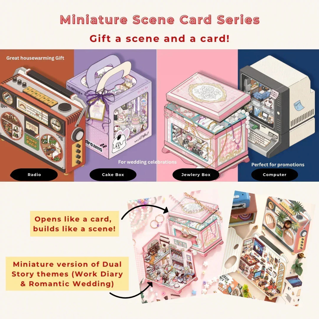 Cozy Sticker Room - Isometric Scene Stickers