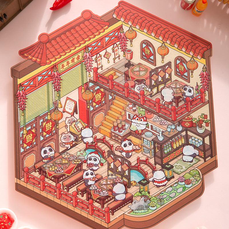Buy XL Series Isometric Scene Stickers [Hot Pot World] in Australia ...